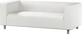 Potah na pohovku IKEA  Klippan 2-místná barva krémová látka pletený vzor