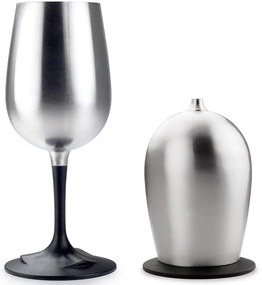 Kempingové nádobí gsi outdoors glacier stainless nesting wine glass