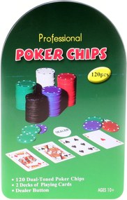 Společenská hra set poker v boxu