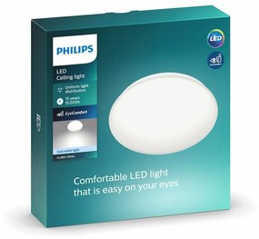 svítidlo Philips Moire 6W 640lm 4000K 22.5cm, bílé