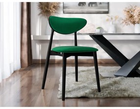 Čalouněná jídelní židle KT65/C, Potah: Magic Velvet 2205, Barva dřeva: buk