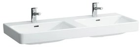 Laufen Pro S Dvojumyvadlo 120 x 46,5 cm, bílá H8149660001041