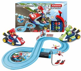 Autodráha Carrera FIRST Nintendo Mario Kart™- Mario and Yoshi 2,4m Barva: multicolor