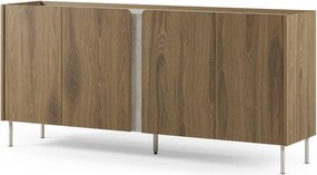 Komoda v dekoru dubu v přírodní barvě 180x83x40,5 cm Lucile – Marckeric