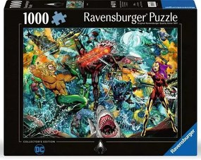Ravensburger 01346 puzzle aquaman sběratelská edice 1000 dílků