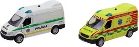 MaDe 06441 Auto záchranářské SK / 2 druhy / 11 cm / pullback / od 3 le