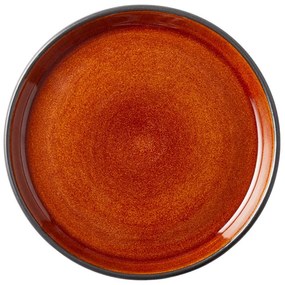Bitz Kameninový servírovací talířek 17 cm Black/Amber