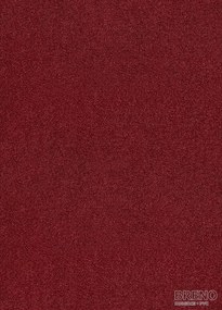 Breno Metrážový koberec NOBLE 20 červený, šíře 400 cm, Červená