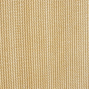 Outsunny Čtvercový Plachtový Stín pro Venkovní Použití z Prodyšného HDPE, UV Ochrana 95%, 360x360 cm