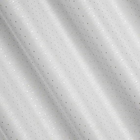 ZÁCLONA NA KROUŽCÍCH SIBEL 300 CM X 250 CM CM BÍLÁ