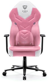 Herní židle Diablo X-Gamer 2.0 Normal Size: Marshmallow Pink, Růžová Diablochairs