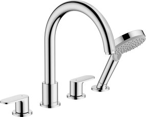 Hansgrohe Vernis Blend - 4-otvorová baterie na okraj vany, chrom 71456000