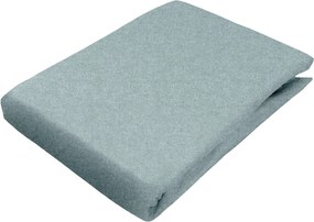 XXXLutz ELASTICKÉ PROSTĚRADLO, flanel, šedozelená, 180/200 cm Novel - Prostěradla - 003332006702