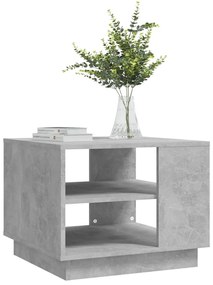 Konferenční stolek betonově šedý 55 x 55 x 43 cm dřevotříska - Default Title