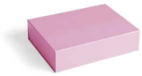 Úložný box Cardboard Storage Light Pink 33 x 25 cm HAY