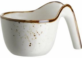 Mäser Gurmánská miska Pintar White hnědé tečky 9 x 5,5 cm, S
