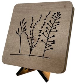 Li-Go "Kokoška" lampa 19x19cm provedení povrchu: dub světlý
