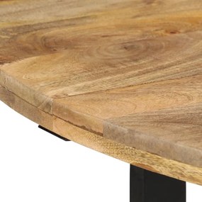 vidaXL Jídelní stůl 110 x 75 cm masivní mangovníkové dřevo [338479]