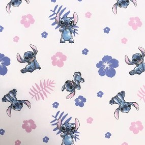 Jerry Fabrics Povlečení Lilo a Stitch Pink - Lilo a Stitch - růžová | 140 x 200 cm / 70 x 90 cm