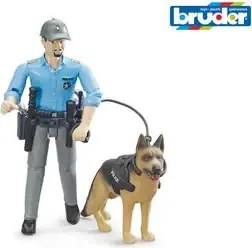 Bruder 62150 Policista se psem / 1:16 / od 4 let
