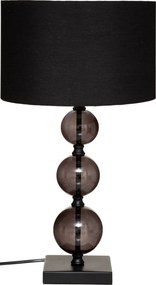 Stolní lampa ALMA, výška 52 cm, černá