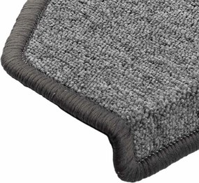 Schodové rohože 20 ks 65 x 24 x 4 cm tmavě šedé, půlkulaté, velké 3365790