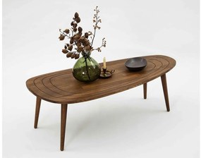 Designový konferenční stolek Garnet 115 cm ořech