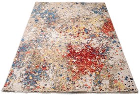 Stylový koberec s abstraktním vzorem do obývacího pokoje