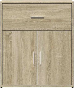 Příborníky 2 ks dub sonoma 60 x 31 x 70 cm kompozitní dřevo 3276548