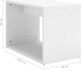 vidaXL Sada 3 konferenčních stolků 60x60x30 cm [806894] Barva: šedá s vysokým leskem