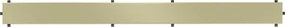 Mexen Flat M13 kryt 2v1 pro lineární odtok 60 cm, zlatý kartáčovaný - 1A19060