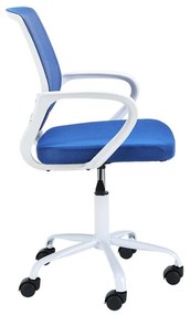 Dětská otočná židle FD-6 bílá/modrá