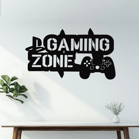 dřevo života Dřevěná dekorace GAMING ZONE Zvolte rozměr (cm): 40x23, Zvolte barvu dekoru: Černá