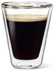 Luigi Bormioli termo sklenice CAFFEINO 85 ml, 2 ks