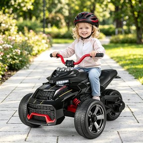 Costway Dětská čtyřkolka elektrická 12 V dětská čtyřkolka s rychlostí 3–7 km/h