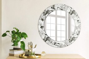 Kulaté dekorativní zrcadlo Domácí kočky fi 50 cm