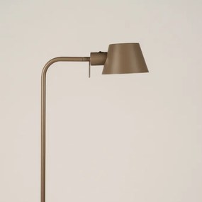 Stojací designová lampa Sabre Dark Taupe