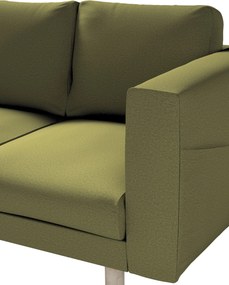 Potah na pohovku IKEA Norsborg 3-místná barva zelená látka pletený vzor