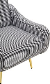 Černobílé křeslo Holli – Premier Housewares