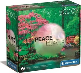 Clementoni Peace PUZZLE: Konejšivé kapky deště / 500 dílků / od 10 let
