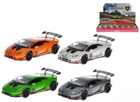 Lamborghini Huracan 1:36 12 cm kov zpětný chod