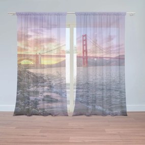 Sablio Záclony Golden Gate 5: 2ks 150x250cm