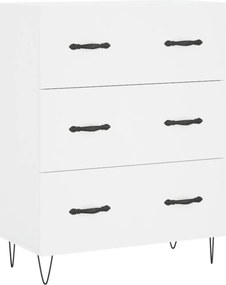 Skříň highboard bílá 69,5 x 34 x 180 cm kompozitní dřevo 3199777