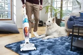 Rowenta RY8544 Clean  Steam Multi bílá/modrá / Parní mop a vysavač / 1