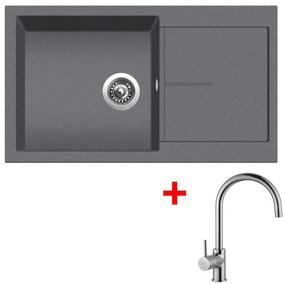 Sinks INFINITY 860 Titanium+VITALIA IN86072VICL