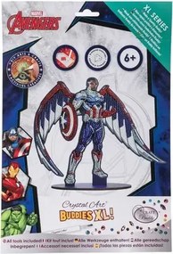 CRYSTAL ART Diamantové malování XL Avengers: Falcon