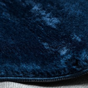 Dywany Łuszczów, Kusový koberec Visco Rabbit Dark blue 10, 140x190, modrá, dětský pokoj