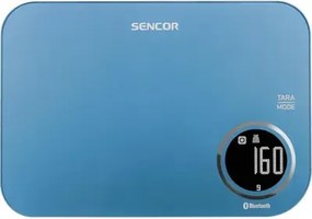 SENCOR SKS 7072BL modrá / chytrá kuchyňská váha / max. 5kg / funkce TA