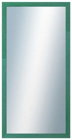 DANTIK - Zarámované zrcadlo - rozměr s rámem cca 60x120 cm z lišty RETRO zelená (2535)