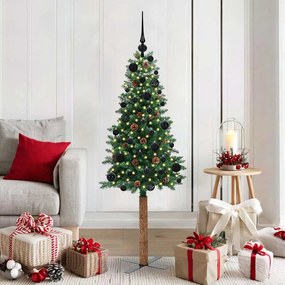 Úzký vánoční stromeček Zelená 150 cm 3394852